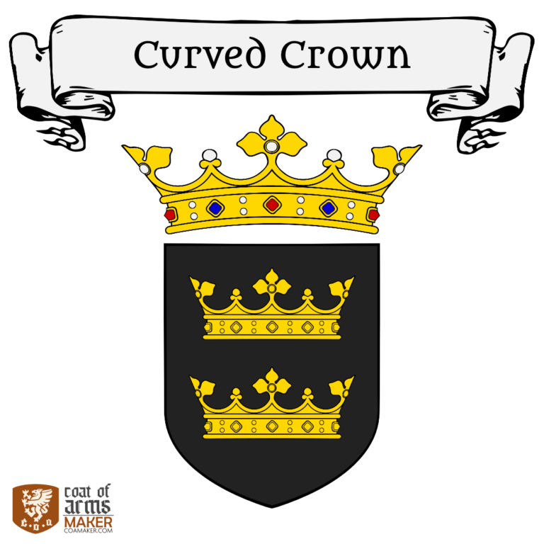 Curved Noble Crown - CoaMaker