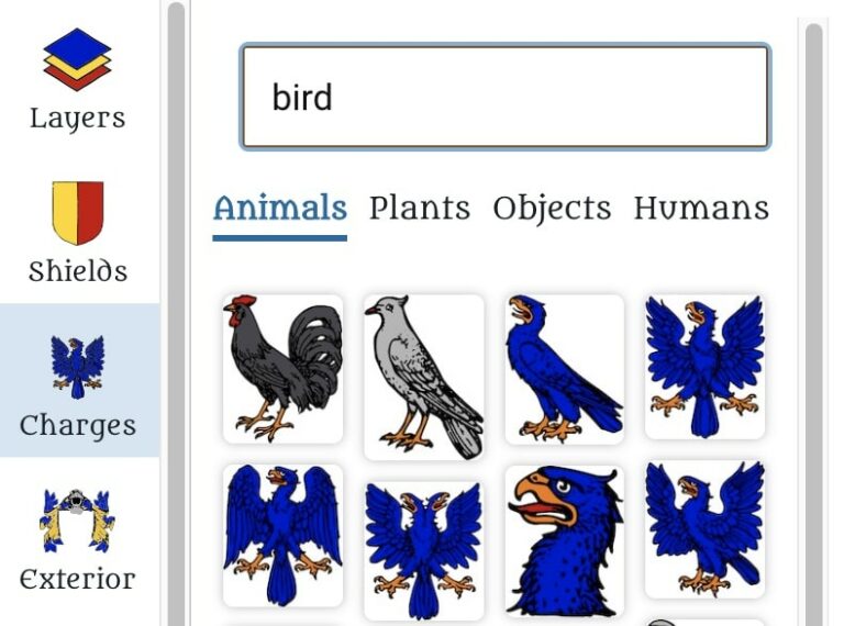 User Guide for the Coat of Arms Maker