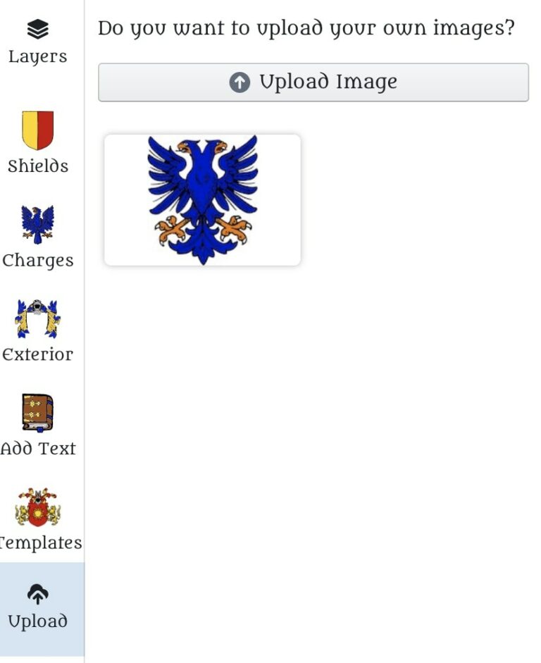 User Guide for the Coat of Arms Maker